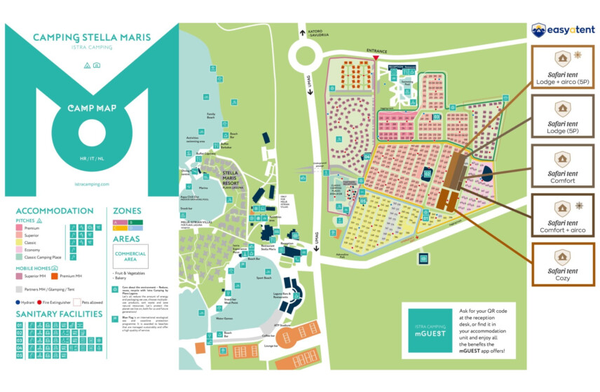 Camping Stella Maris in Umag, Kroatien | Easyatent